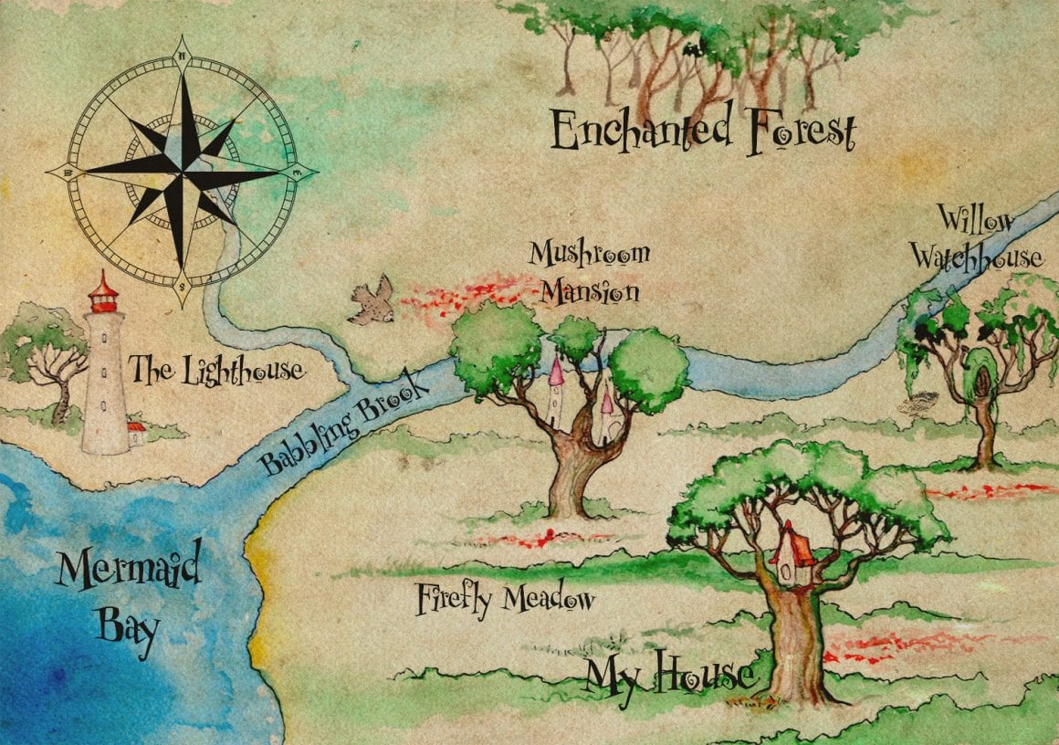 printable fairyland map | Adventure in a Box