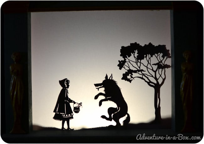 Shadow-Puppet-Little-Red-Riding-Hood-5 | Adventure in a Box