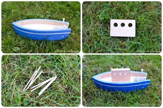 How to Make a Toy Paddle Boat