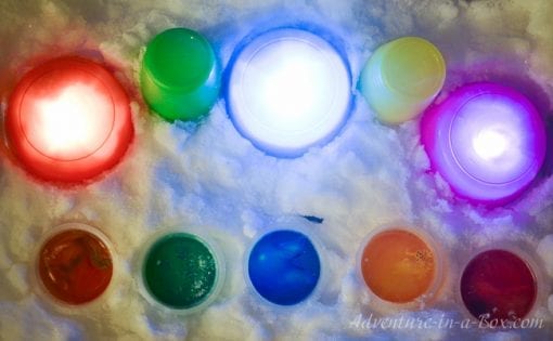 Colour Exploration in the Snow