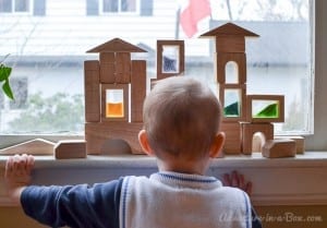Make Rainbow Sand Blocks
