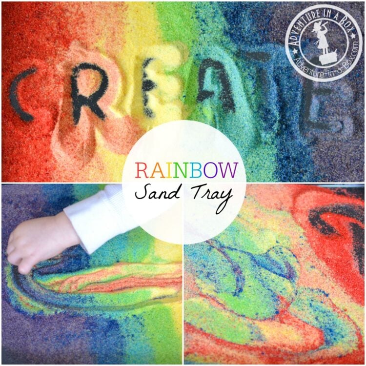 Rainbow Sand Art