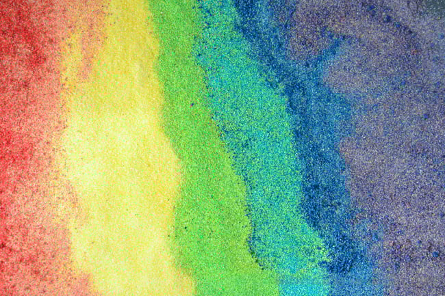 Rainbow Sand Art | Adventure in a Box