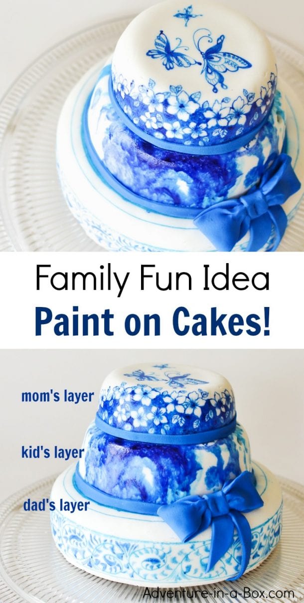Cake Painting with My Family