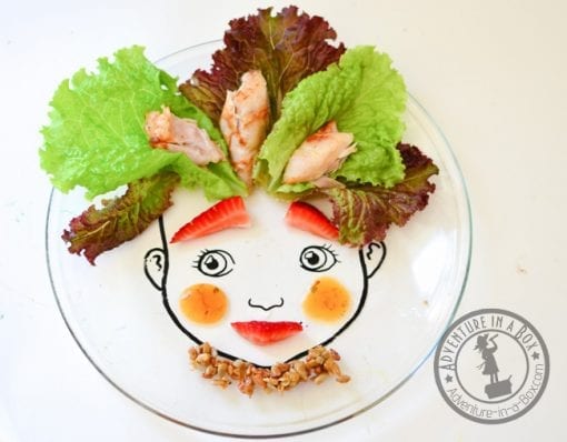 DIY Food Face Plate: for Nutritious & Beautiful Meals!