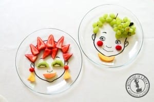 Food Face Plate Designs | Adventure in a Box