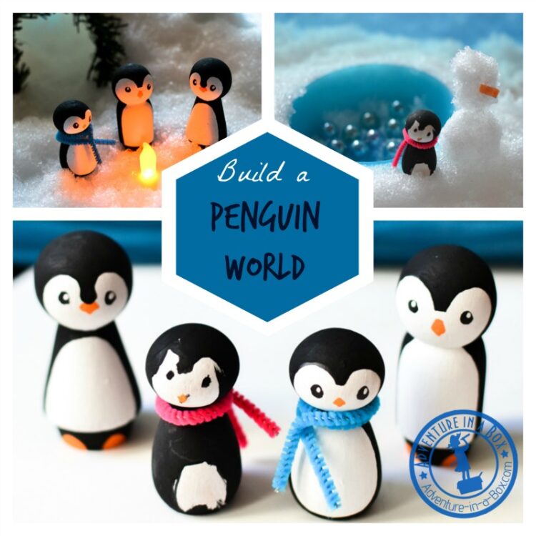Penguin World: Build a Winter Sensory Bin