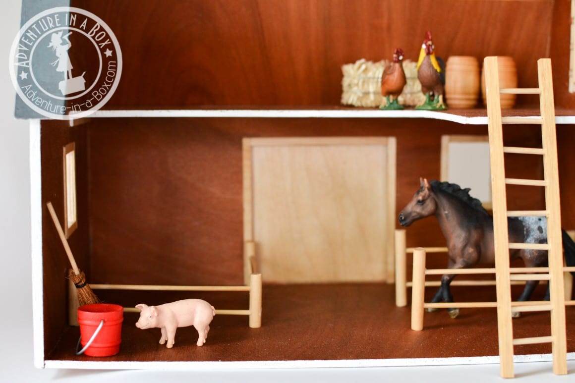 diy-wooden-toy-barn-how-to-make-a-ladder-1 | Adventure in a Box