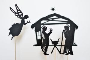 Nativity Myth Shadow Puppets