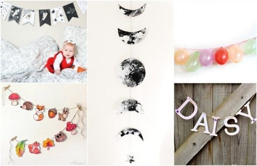 DIY Seasonal Garlands for Kids' Rooms