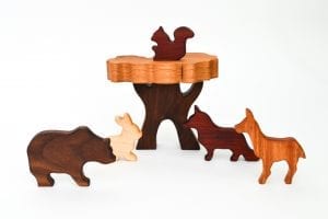 Wooden Forest Set: 6 Toys | Adventure in a Box