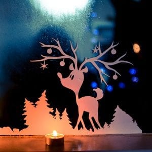 Christmas Window Printable Designs | Adventure in a Box
