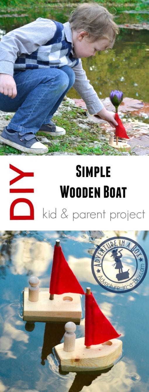 DIY Simple Wooden Toy Boat: Woodworking for Kids