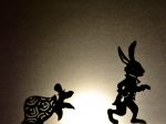 The Fox and the Crane: 4 shadow puppets