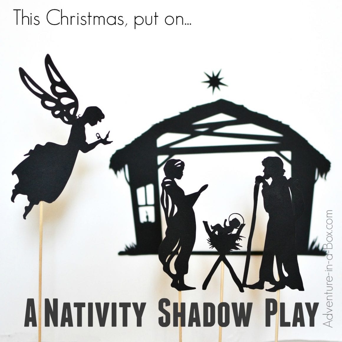 Nativity Myth Shadow Puppets