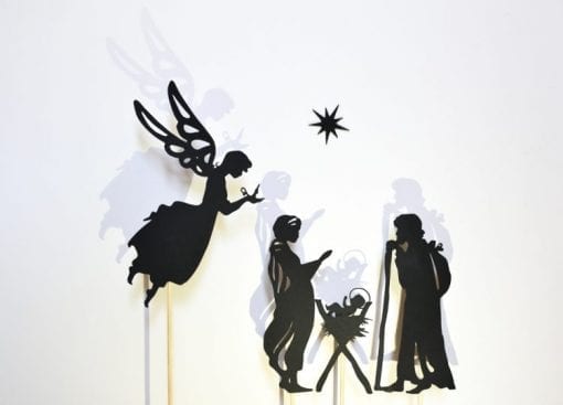 Nativity Myth Shadow Puppets