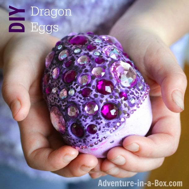 How to Make Galaxy Easter Eggs