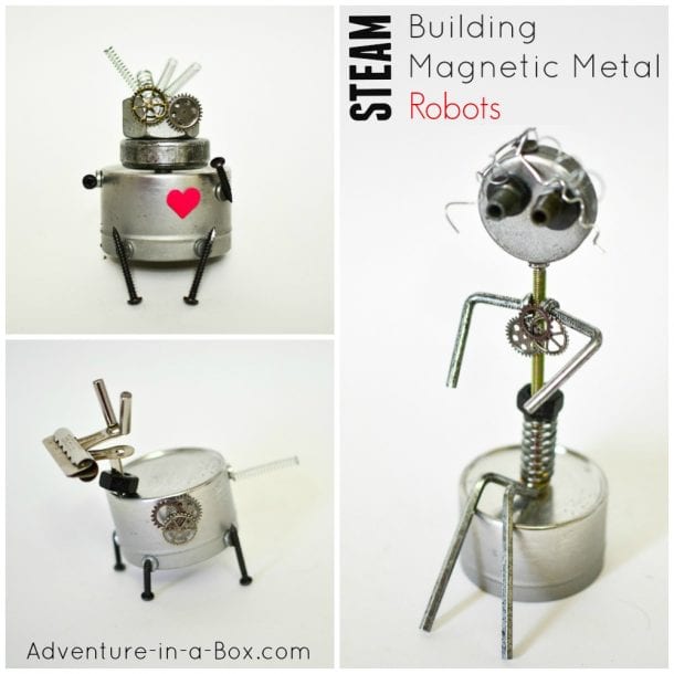 DIY Wood Robot Toy