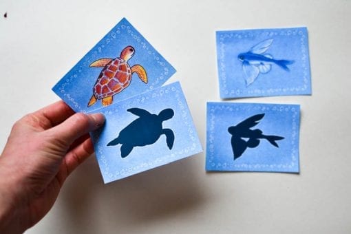Sea Animal Printable Memory Game | Adventure in a Box