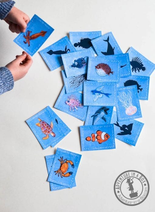 sea-life-matching-game-for-kids-2 | Adventure in a Box