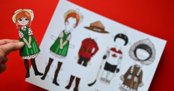 canadian-dress-up-paper-doll-with-colouring-pages-11 | Adventure in a Box