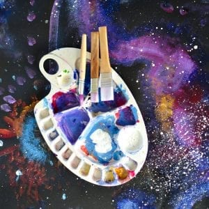 how-to-paint-cosmos-with-acrylics-for-kids-20 | Adventure in a Box
