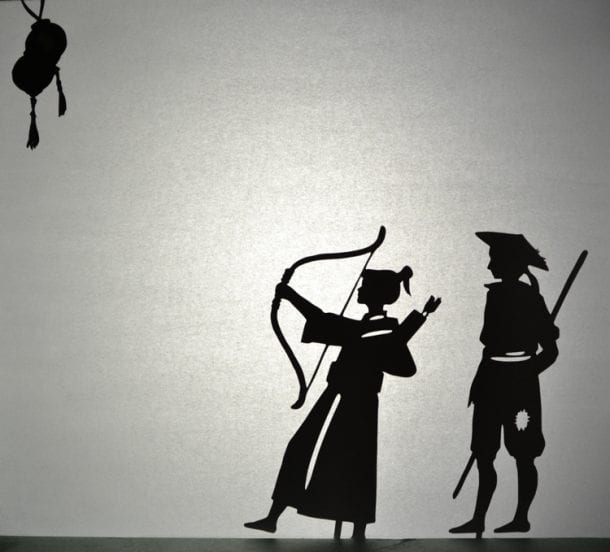 Moon Chinese Legend Shadow Puppet Show for the Mid-Autumn Festival