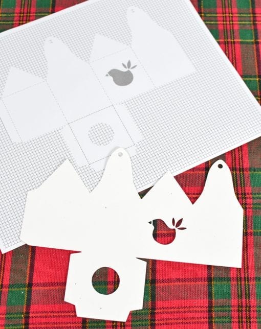Paper Lantern Christmas Ornaments