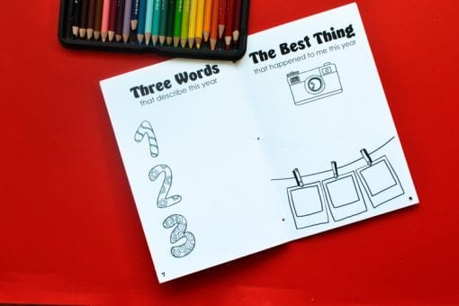 Best of the Year: Free Printable Journal for Kids to Fill on New
