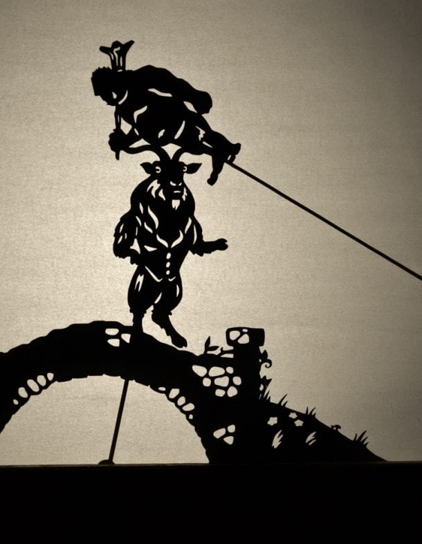 Three Billy Goats Gruff Shadow Puppet Play With Printables