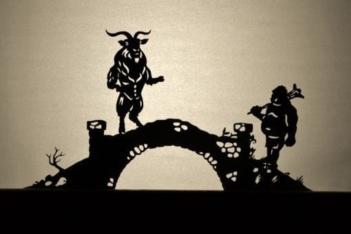 Three Billy Goats Gruff Shadow Puppet Play With Printables