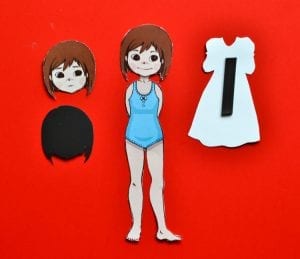 Emotion Paper Dolls for Teaching Kids about Emotions: Boy Edition