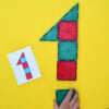 Magnetic Tiles Number Challenge Cards