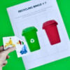 Printable Recycling Games for Kids Bundle | Adventure in a Box