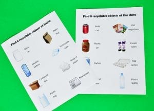 Printable Recycling Games for Kids Bundle | Adventure in a Box