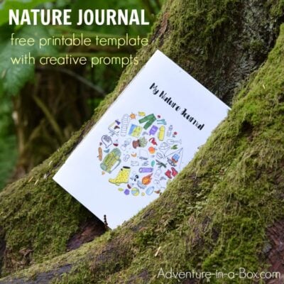Printable Nature Journal with Creative Prompts for Kids