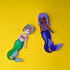 Mermaid Paper Dolls: Printable Template | Adventure in a Box