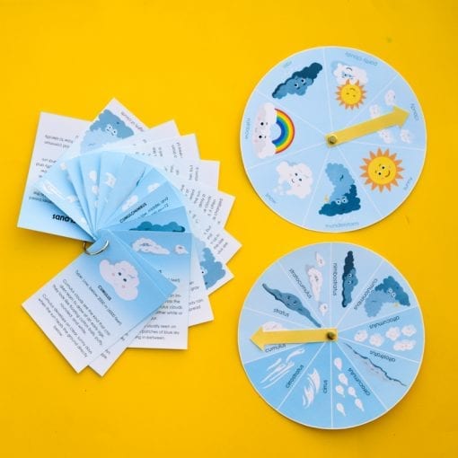 Free Printable Weather Wheel for Kids