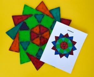 Magnetic Tiles Idea Cards: 2D Creative Designs | Adventure in a Box