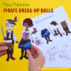 Pirate Dress-Up Paper Dolls: Free Printable Craft