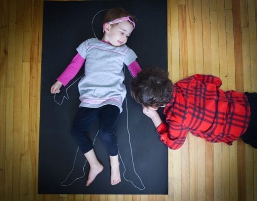 Life-Size Printable Human Skeleton for Kids