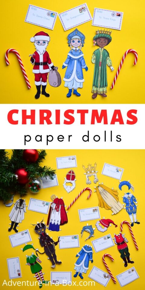 Christmas Paper Dolls