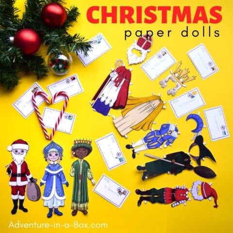 100+ Printable Paper Dolls for Kids | Adventure in a Box