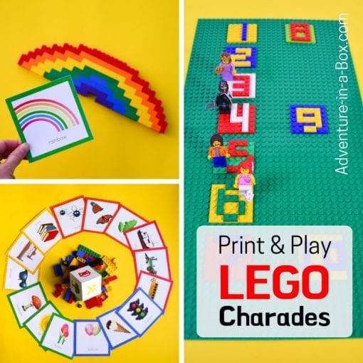 LEGO Charades | LEGO Pictionary | LEGO Creationary: Free
