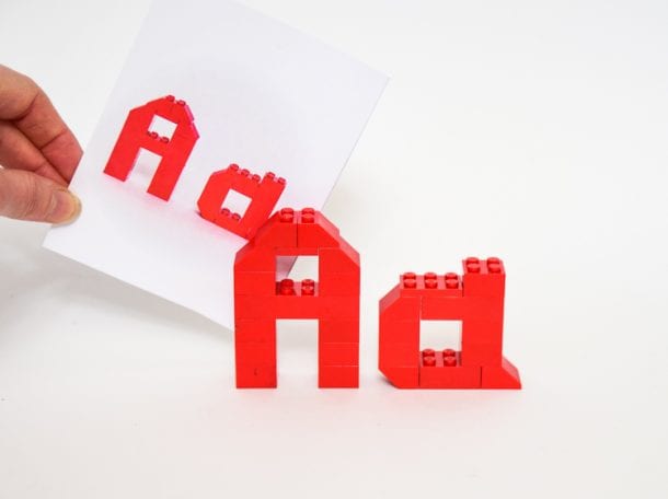 LEGO 3D Alphabet Printable Cards | Adventure in a Box