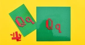 LEGO Letters Printable