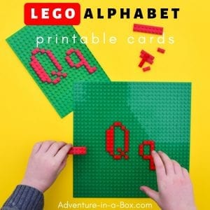 LEGO Letters Printable
