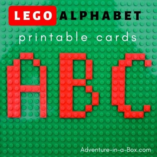 More Printable Activities like Lego Alphabet Cards | Adventure in a Box