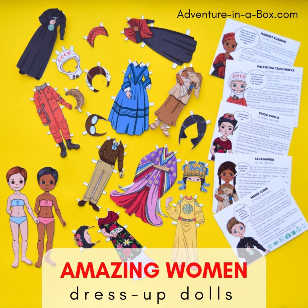 25 Activities to Learn about Famous Women in History for Kids