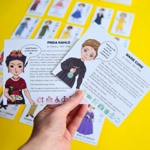 Famous Women in History: Guess Who Game for Kids